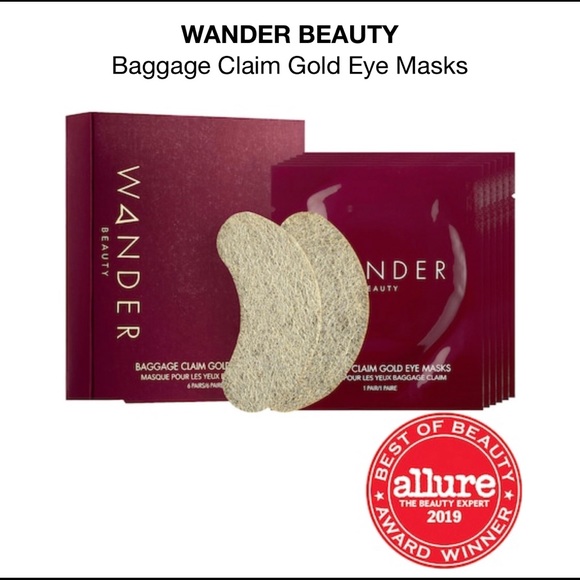 Wander Beauty | Makeup | Wander Beauty Baggage Claim Gold Eye Masks 6 ...